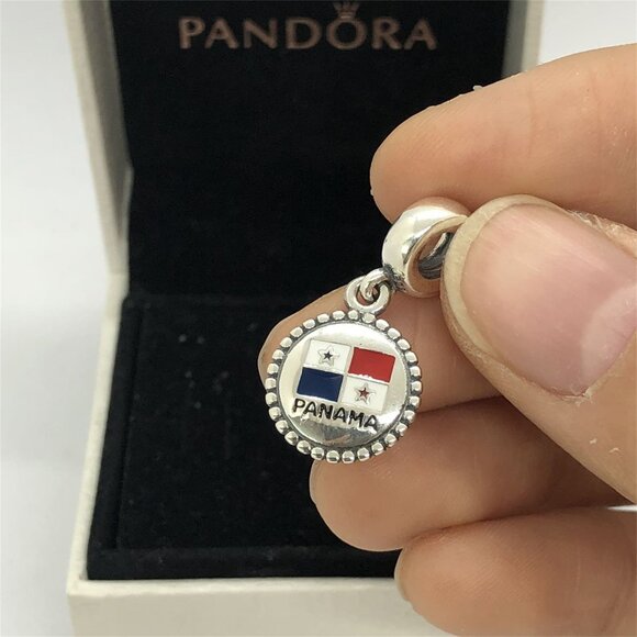 Pandora | Jewelry | Pandora Panama Flag Charm | Poshmark